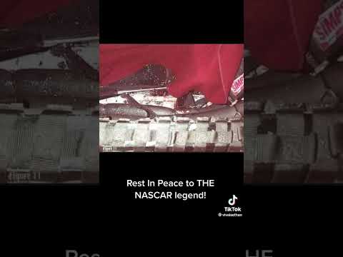 Dale Earnhardt's death car before disappeared