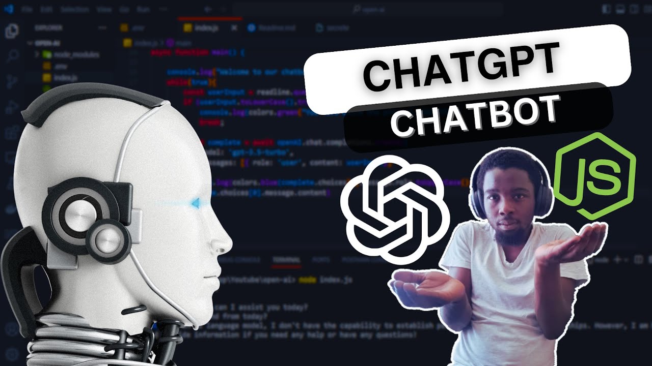 Building your own AI using ChatGPT API with Nodejs