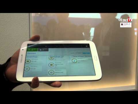 [MWC 2014] Contrôler sa maison avec une tablette