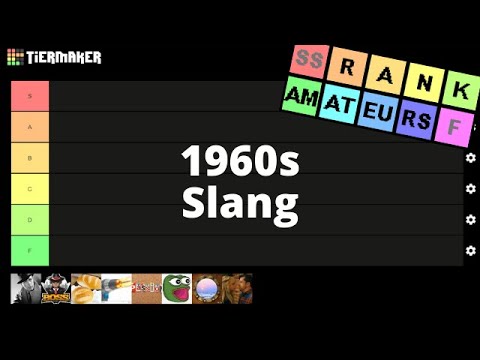 1960s Slang - Rank Amateurs #16