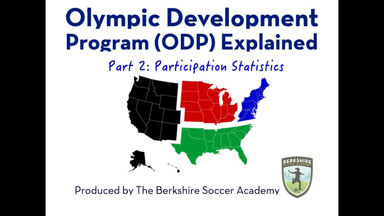 ODP Explained Part II:  Participation Statistics