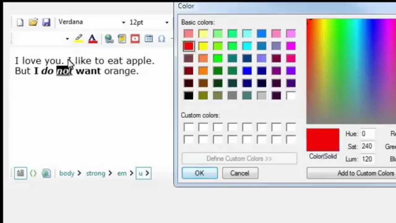 Windows Form HTML Editor Control from SpiceLogic