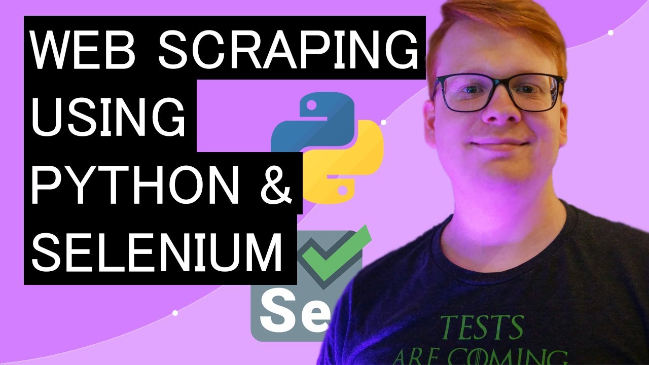 Web Scraping Using Python And Selenium!