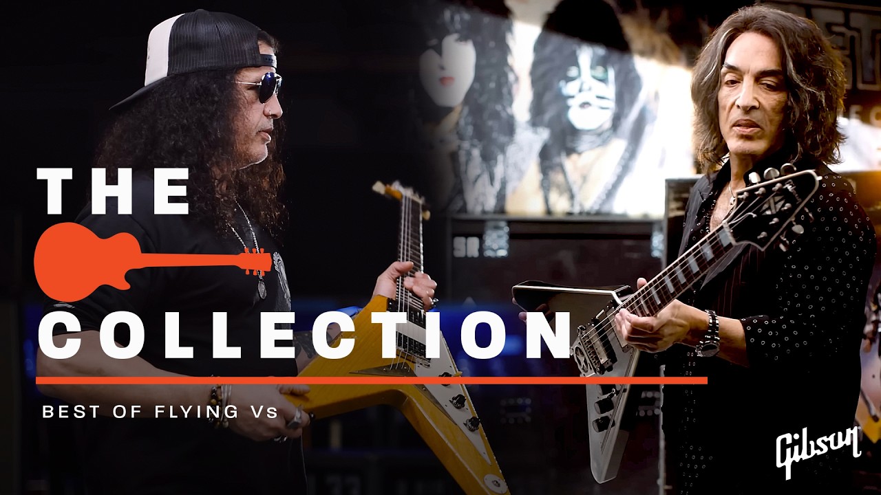 The Collection: Famous guitarists show you their favorite Gibson Flying V guitars
