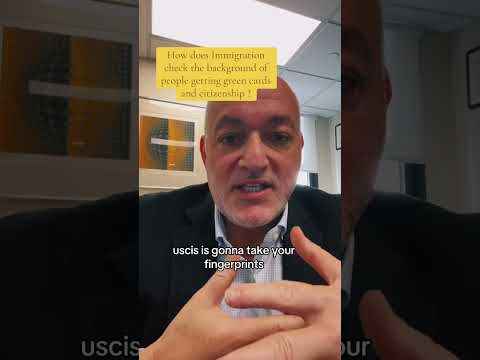 How Does Immigration Check The Background Of People Getting Green Cards And Citizenship?