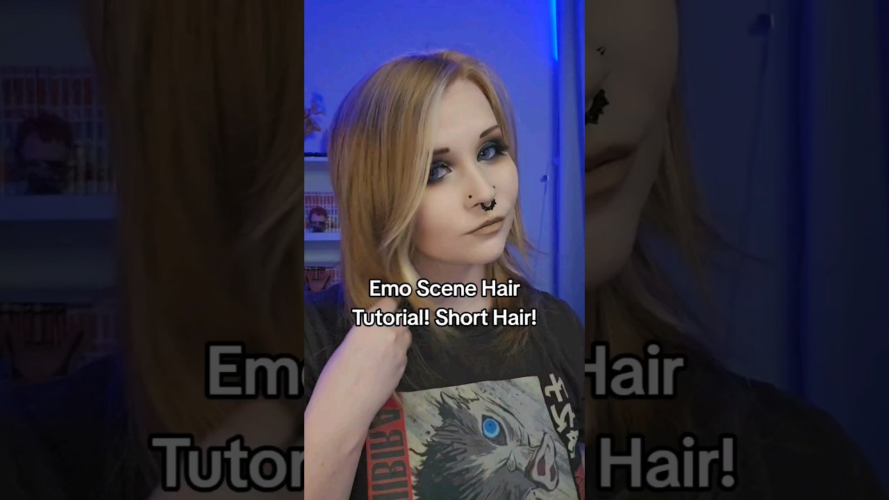 Would you let me cut your hair?! #emo #alternative #emogirl #hairtutorial #monsterenergy #scenegirl