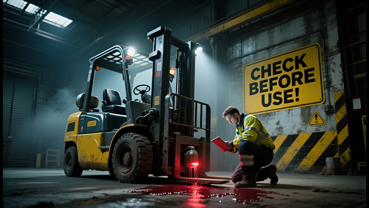 Forklift Pre-Shift Inspection SOP: Step-by-Step Daily Safety Checklist for Operators
