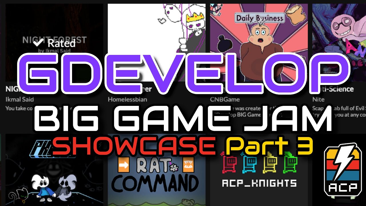 GDevelop BIG Game Jam   Showcase 3