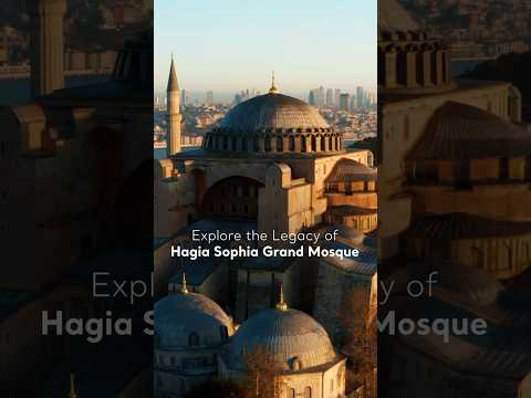Let’s explore the grandeur and spiritual wonder within the Hagia Sophia Grand Mosque. 🕌 #GoTürkiye