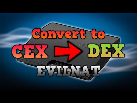How To Convert Your PS3 From CEX To DEX On EVILNAT 4.92 CFW!