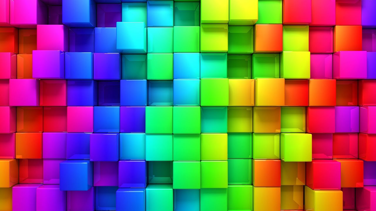 Abstract Colorful Rendering Cubes Background | 4K Wallpapers (Free Download Link)