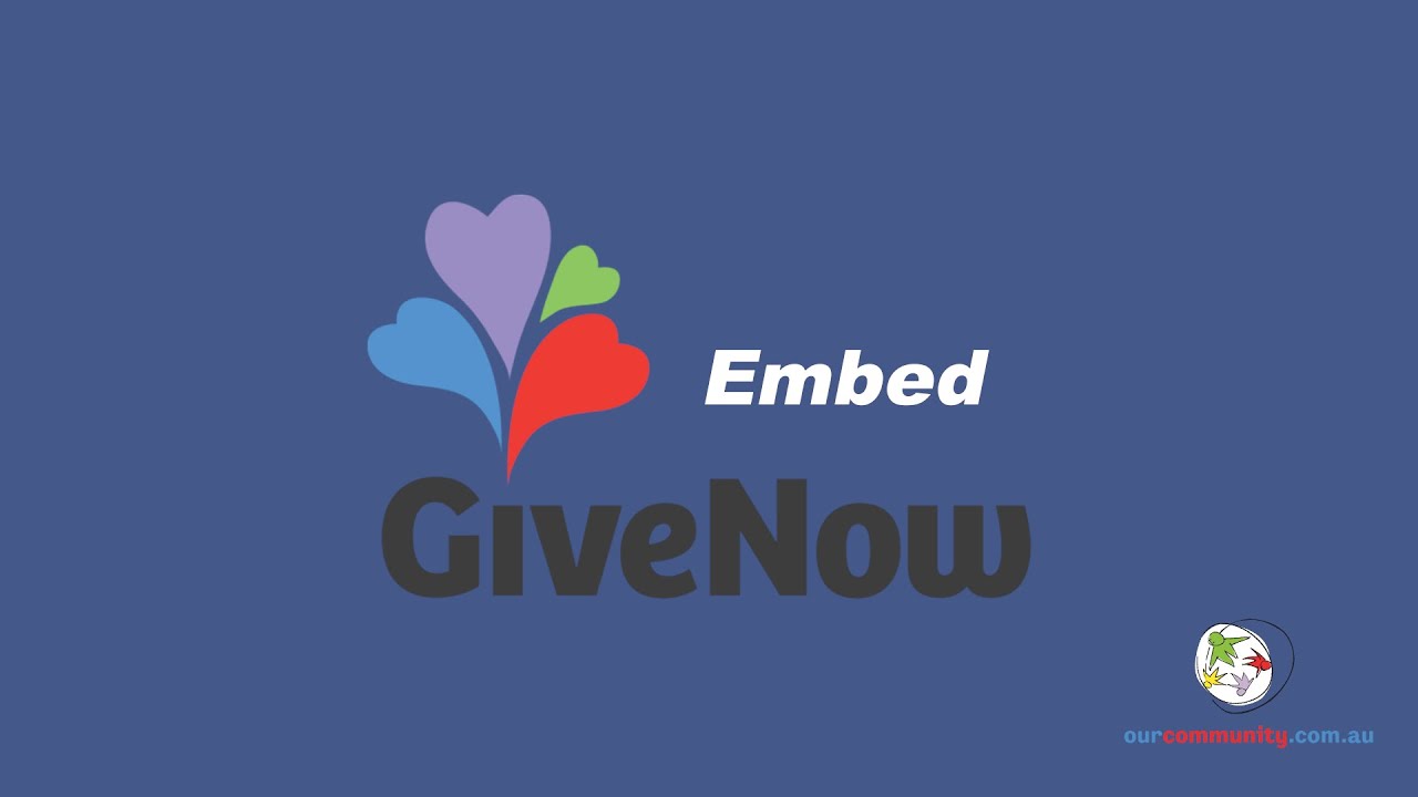 GiveNow Embed