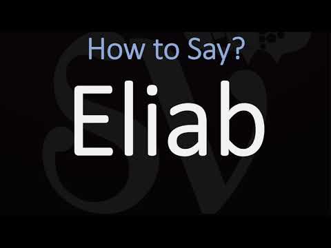 How to Pronounce Eliab? (CORRECTLY)