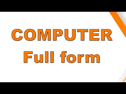 computer full form | Full Form of Computer 💻