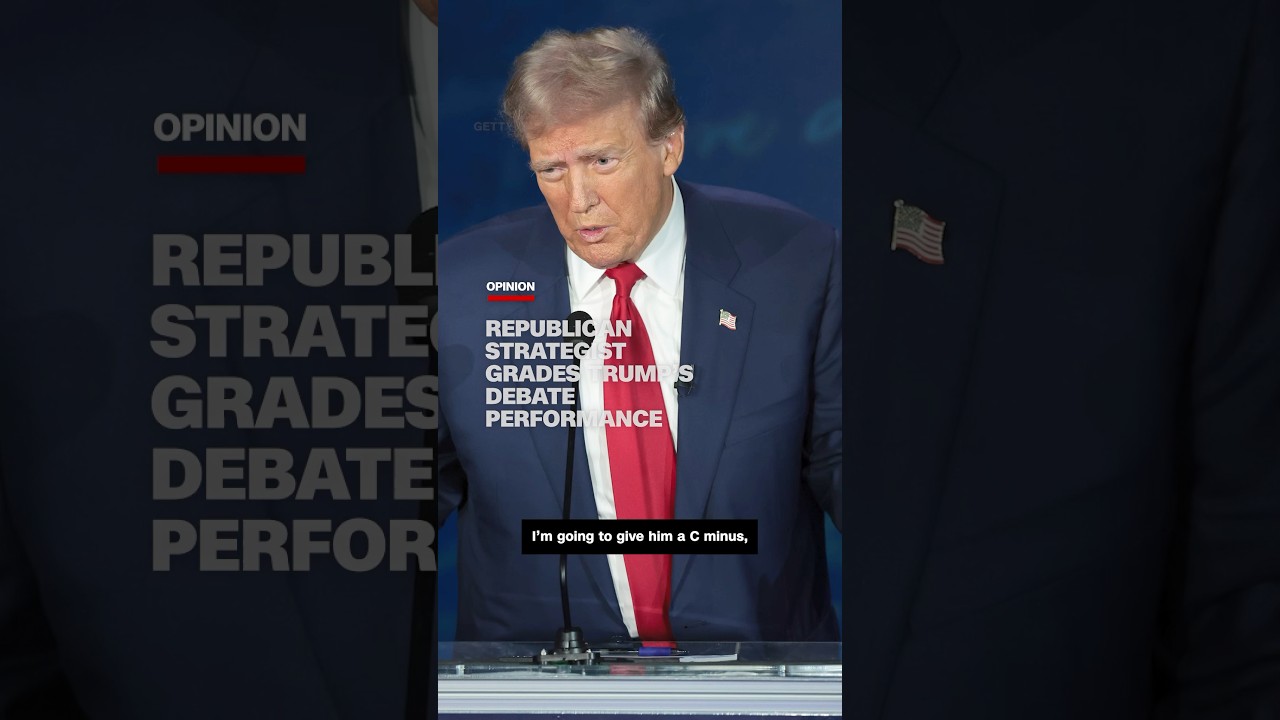 Republican strategist grades Trump’s debate performance
