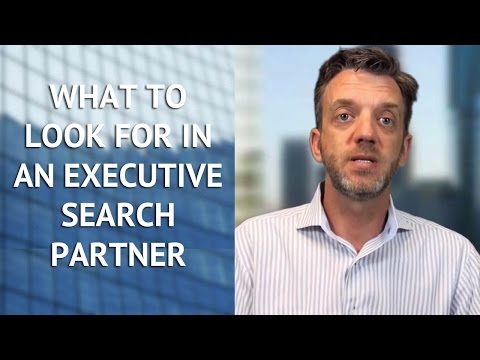 What to Look for in an Executive Search Partner