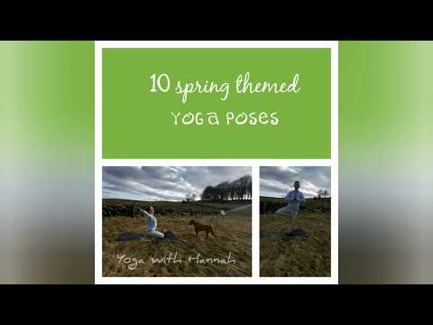 10 Spring Themed Yoga Poses for Children