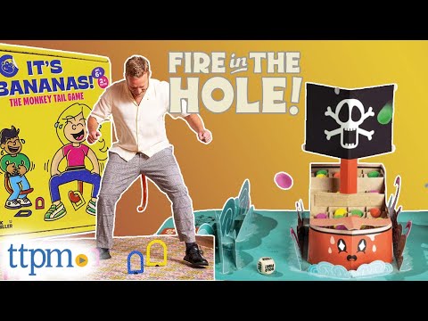 It's Bananas! The Monkey Tail Game and Fire in The Hole! The Plunderin' Pirate Game Review!