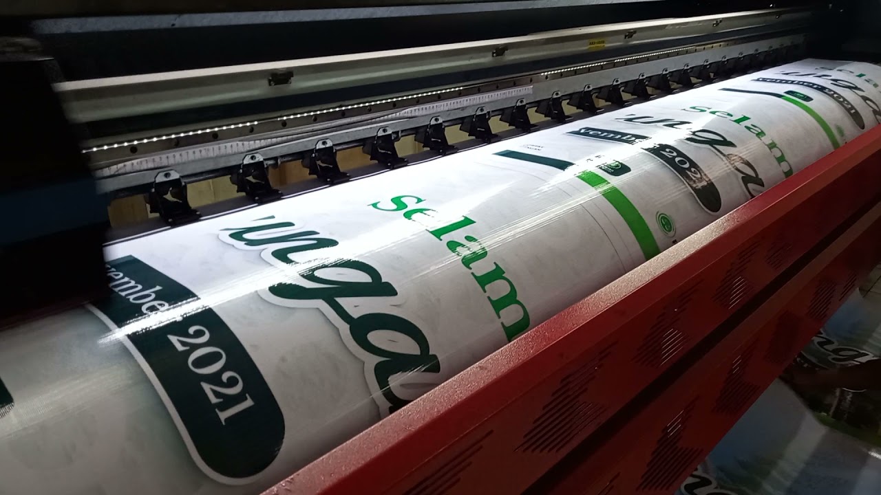 Cetak spanduk, banner, baliho  menyambut hari raya Galungan dan Kuningan di Ayo Printing Denpasar.