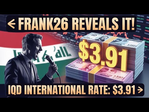 🚨 Frank26 REVEALS $3.91 IQD Rate 💵 Iraqi Dinar International Rate Confirmed Today 🔥