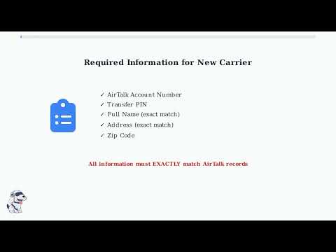 How To Get Your AirTalk Wireless Account Number And Transfer PIN (Guide)