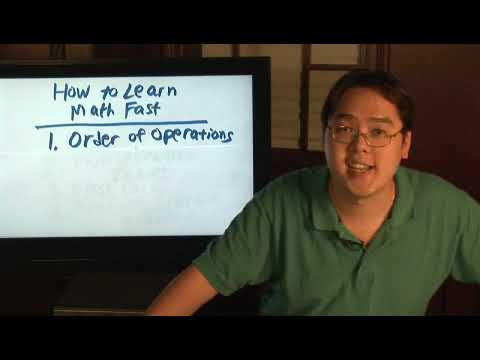 How to Learn Math Fast