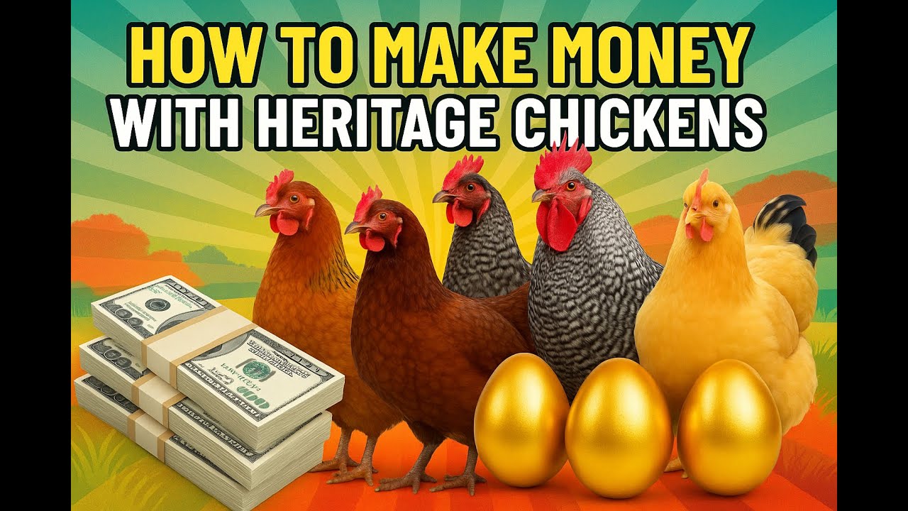 Make Money Raising Heritage Chickens!