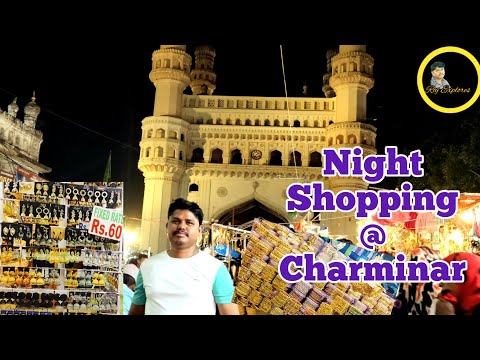 Night shopping @ Charminar