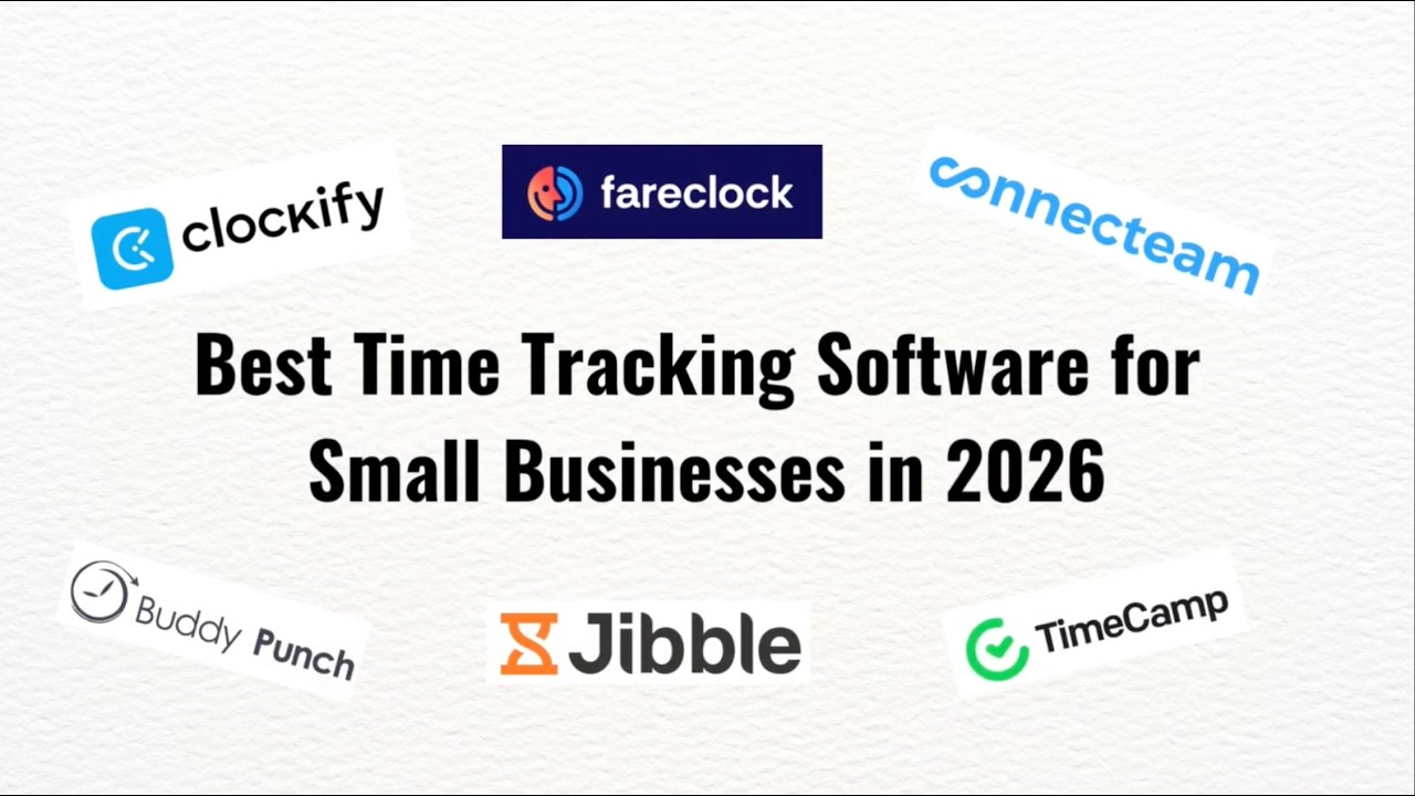 Best Time Tracking Software for Small Businesses in 2026