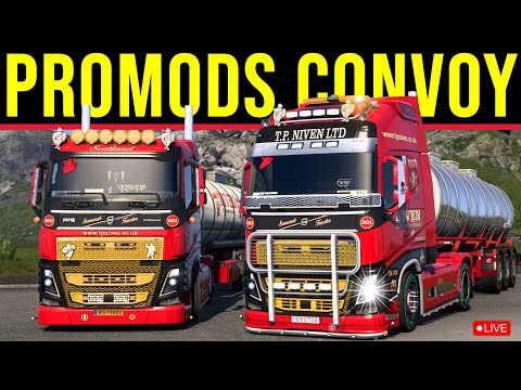 Steam Community :: Video :: ETS2 ProMods CONVOY ★ CML Island CONVOY I SonntagsTour 🔴 LIVE [2624 ...