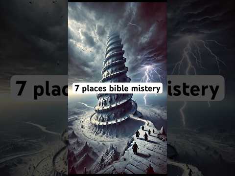 7 Places in the Bible that No One Has Found yet #Bible #places #mystery #babel tower #eden