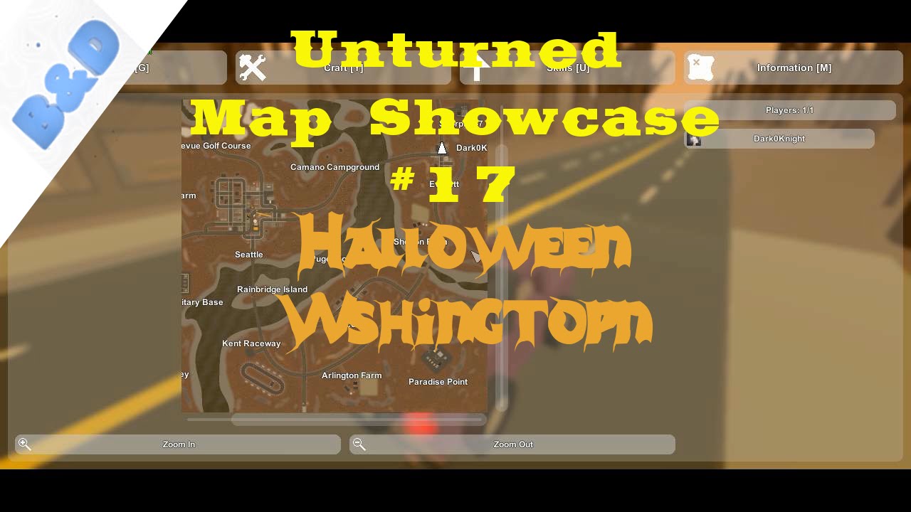 Unturned - Map Showcase #17: Halloween Wshingtopn