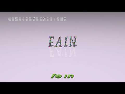 fain - pronunciation + Examples in sentences and phrases