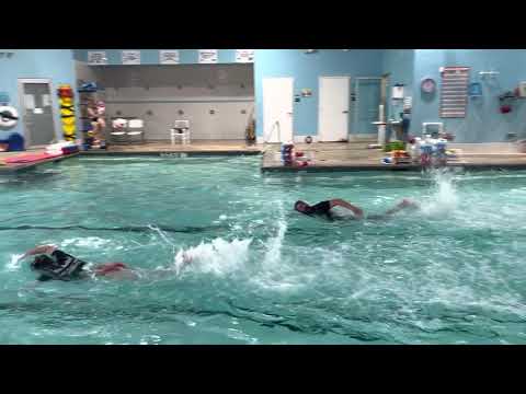 Houston Swim Club teachers training for the Howey Invitational