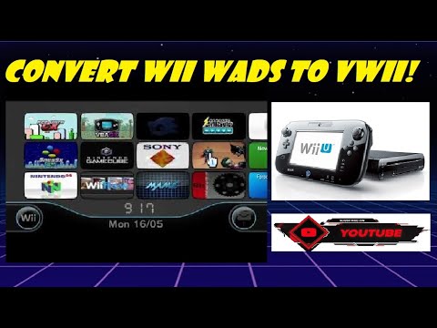How to Convert any Wii wad to Vwii for the Wii U!