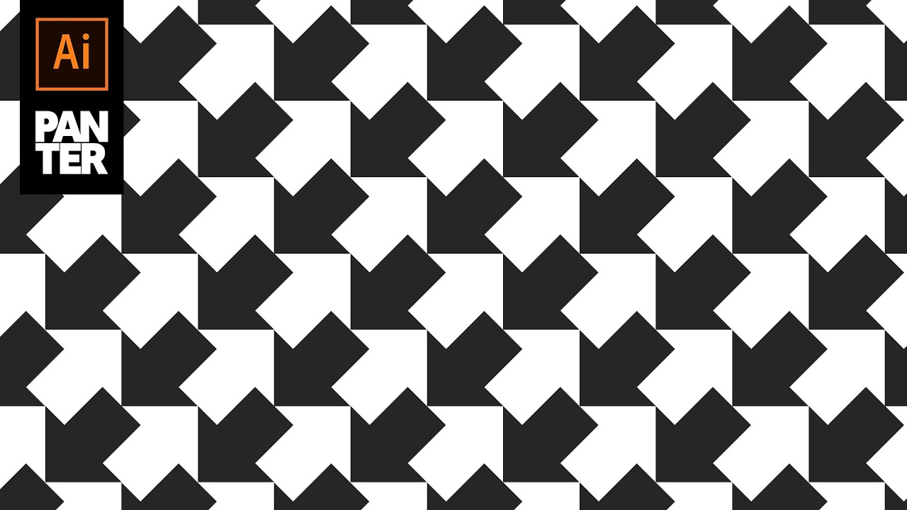How to Make Patterns in Adobe Illustrator | Arrow Pattern Tutorial