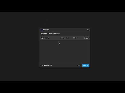 Configuring Custom Icon For Export