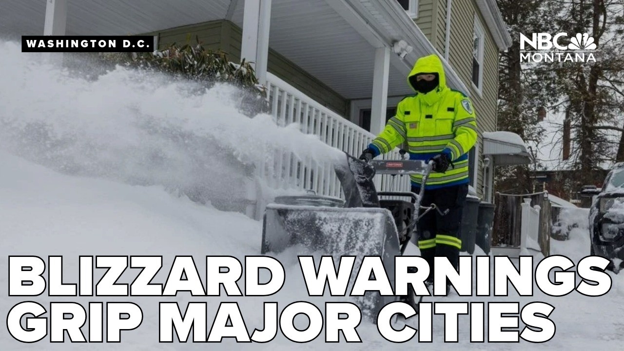 NWS says blizzard conditions possible, with 1 to 2 feet of snow possible for some states