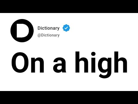 On a high Meaning In English