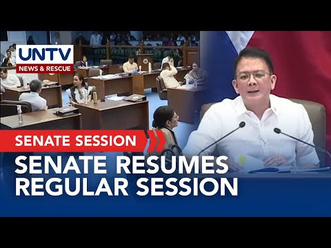 The Senate of the Philippines formally convenes its regular session today, June 9, 2025.