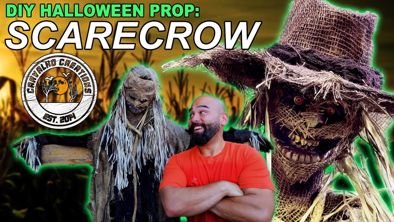 DIY halloween prop: scarecrow