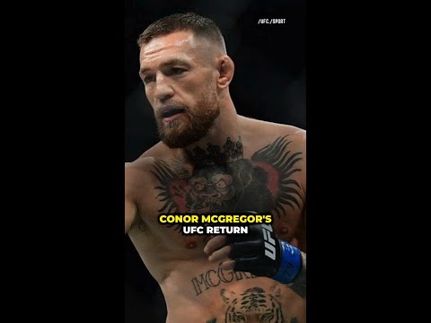 McGregor's UFC Return Delayed to 2025