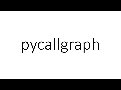 use pycallgraph to visualize Python Call Graph