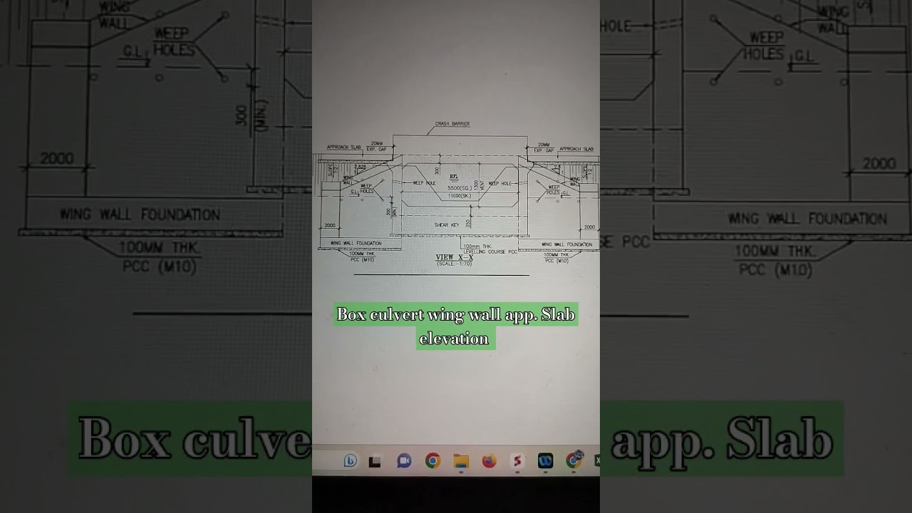 #box #culvert #wing #wall #approach #slab #vkvengineering