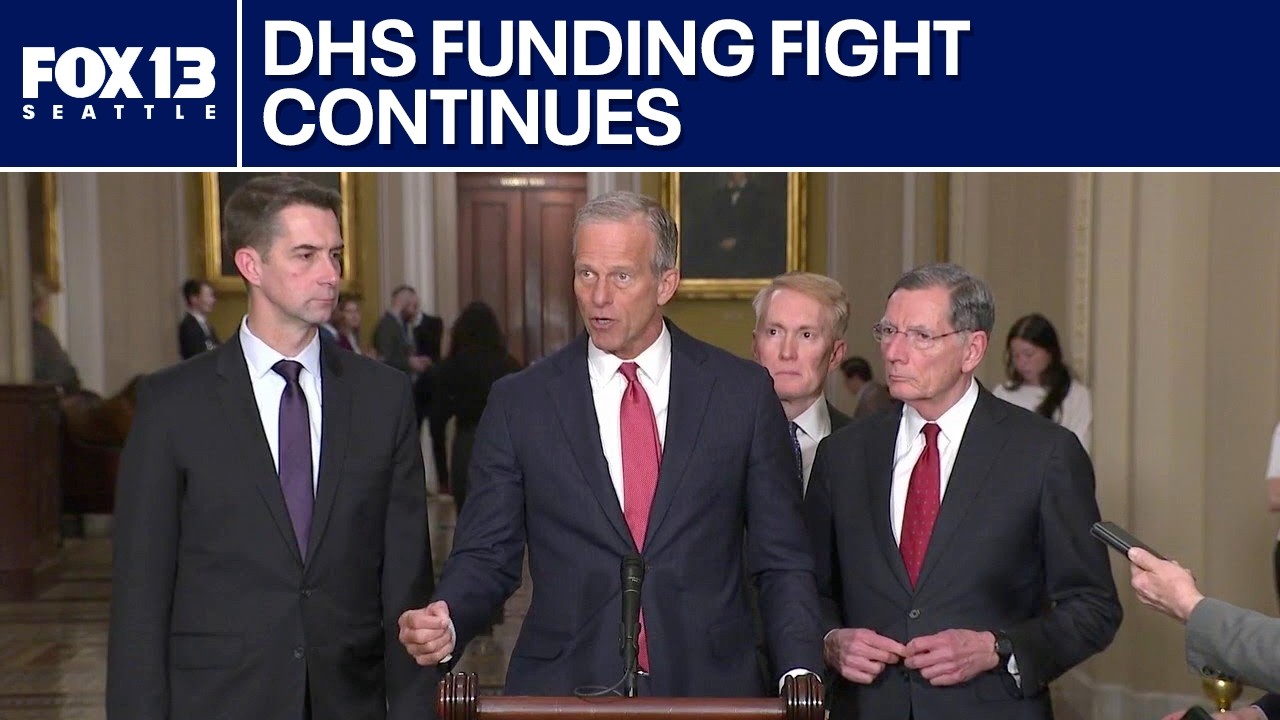 US Senate shifts strategy to secure Homeland Security funding | FOX 13 Seattle
