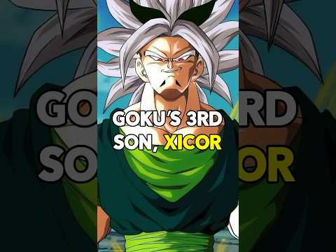 Goku’s secret 3rd Son, Xicor you didn’t know about?!