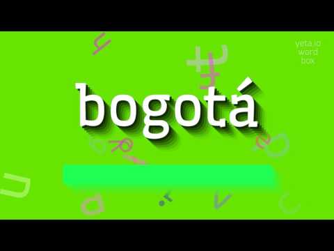 How to say "bogotá"! (High Quality Voices)