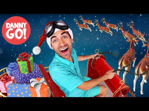 Danny's Sleigh Ride Adventure! π¦π·βοΈ Christmas Brain Break Dance | Danny Go! Holiday Songs for Kids
