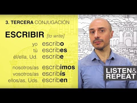 Learn Spanish: (17) The verbs ending with -IR (Present Tense)