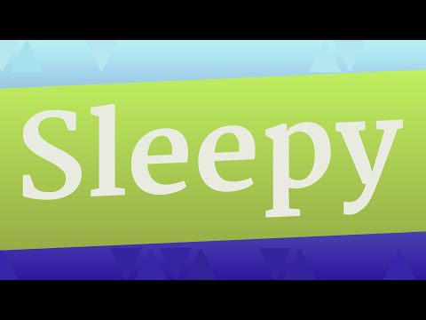 SLEEPY pronunciation โข How to pronounce SLEEPY